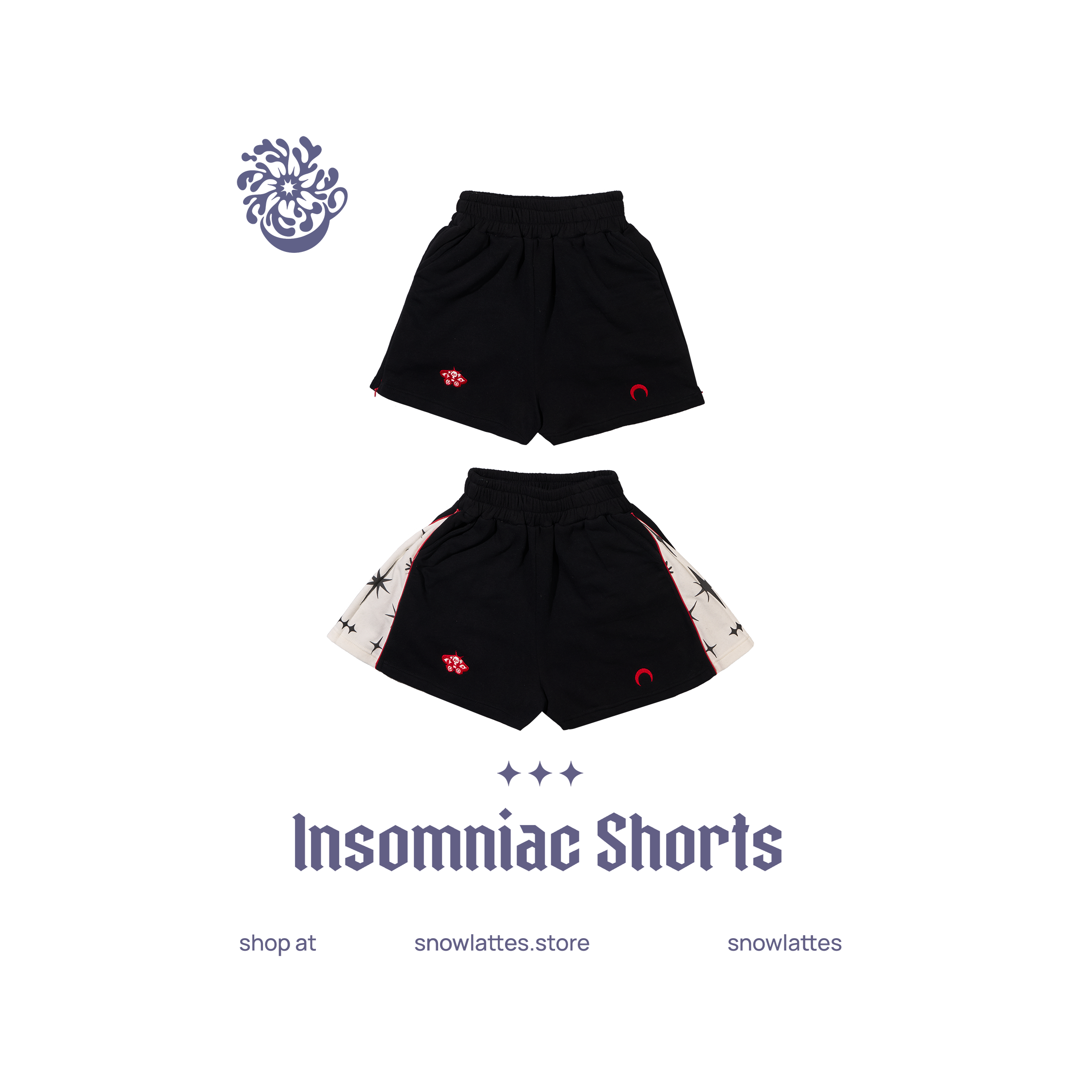 Insomniac Shorts – SNOWLATTES